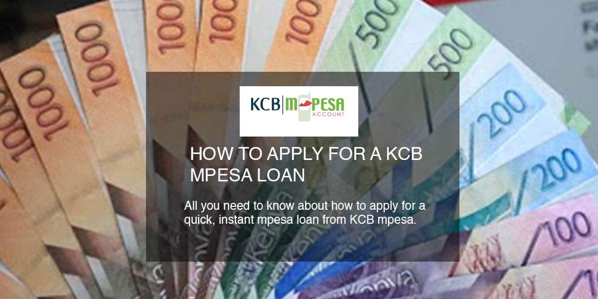 How to apply for a KCB mpesa loan - Saidia
