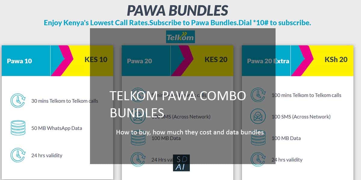 How to buy Telkom pawa combo bundles, how much they cost and data ...
