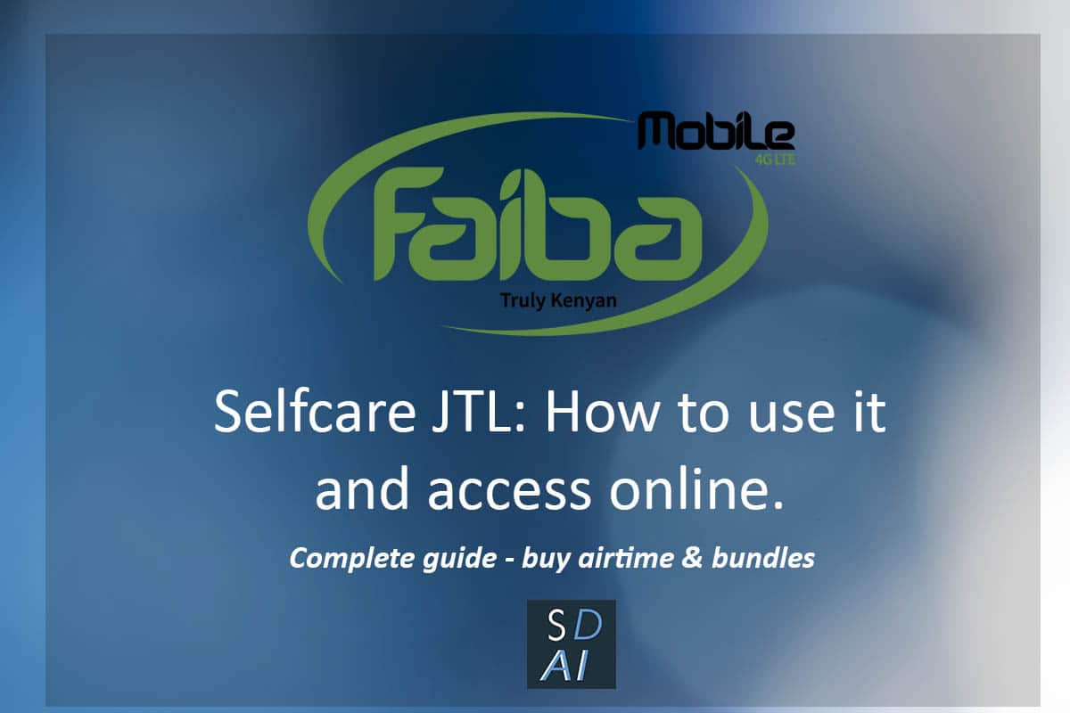 Selfcare JTL how to access and what it does - Saidia